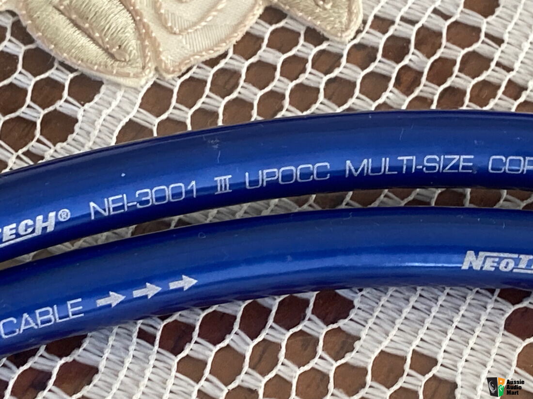Neotech INTERCONNECT Cable reduced!! Photo #5634350 - Aussie Audio Mart