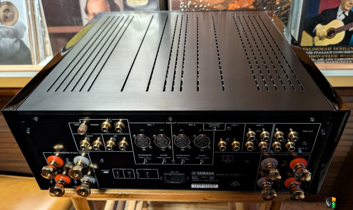 Yamaha A-S3200 Integrated Amplifier (Black) Prefer local pickup from ...