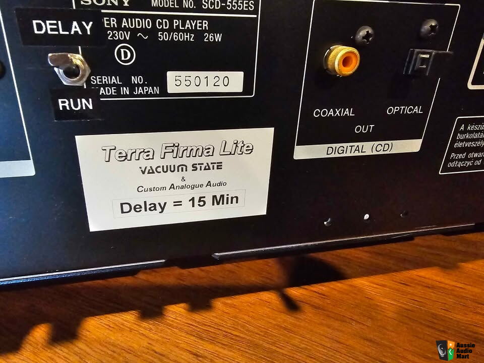 Sony 555ES CD player Vacuum State Upgrade Photo #5742737 - Aussie Audio ...