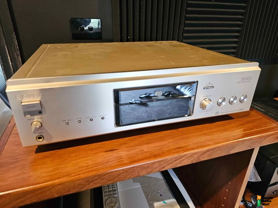 Sony 555ES CD player Vacuum State Upgrade Photo #5742738 - Aussie Audio ...