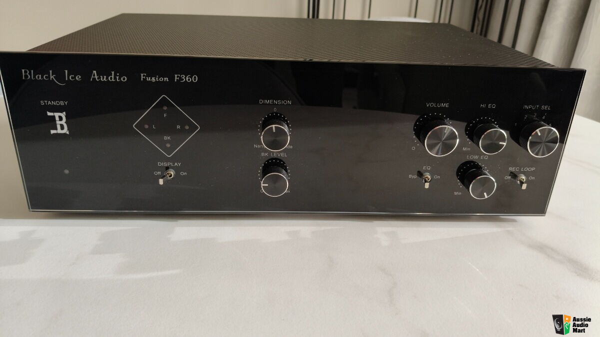 Black Ice Audio F360 preamp with phono Photo #5744257 - Aussie Audio Mart