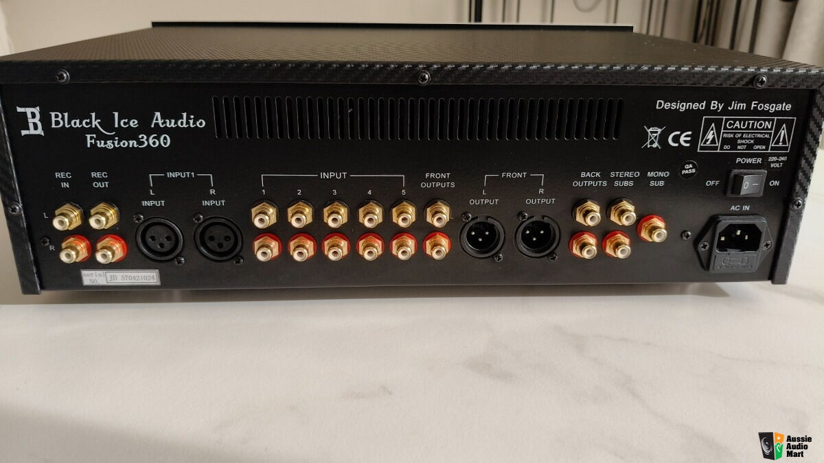 Black Ice Audio F360 preamp with phono Photo #5744257 - Aussie Audio Mart