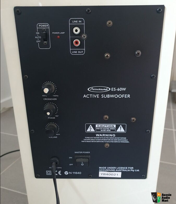 Accusound Eclipse Series ES-60 5.1 Home Theatre speakers + Sherwood RD ...