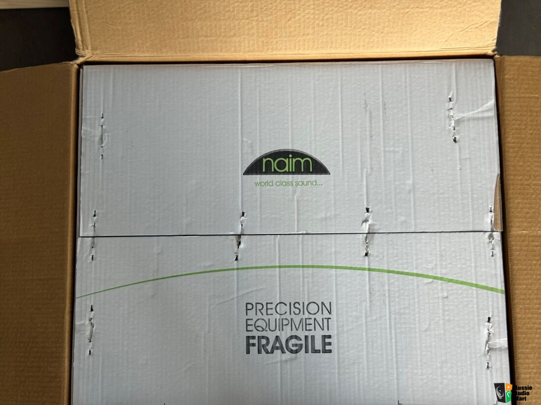 NAIM NAC 202 Pre Amp. Original Owner, Original Double Boxed Packaging ...