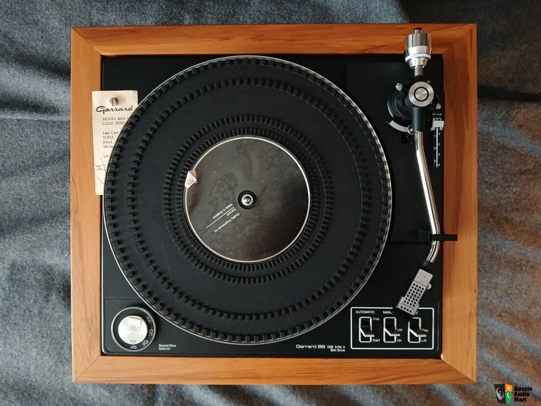 Garrard 86 SB MK 2 Turntable - COLLECTORS ITEM; new old stock motor ...