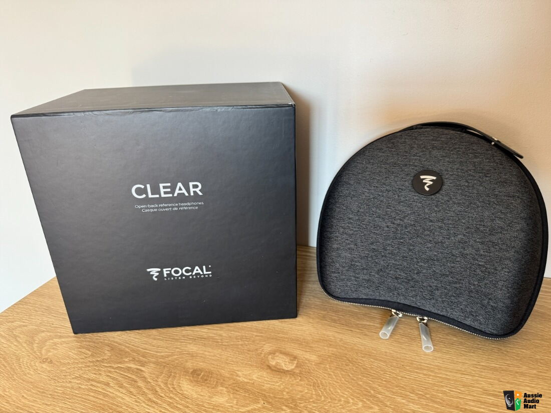 Focal Clears - Excellent Condition with Dekoni Hybrid Pads & Headband ...