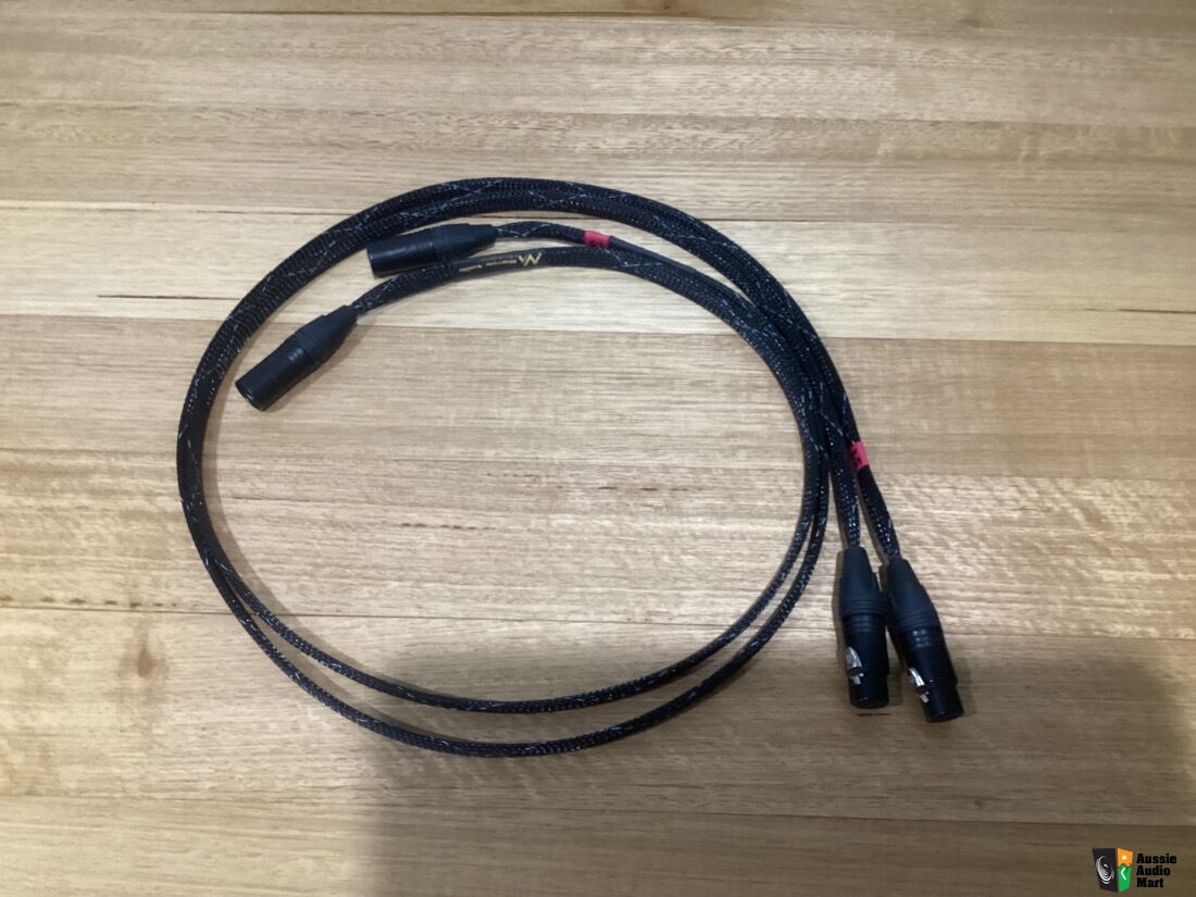 Morrow Audio MA6 1m XLR interconnect cables For Sale - Aussie Audio Mart