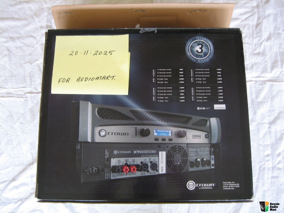 Crown XTi 4002 Power Amplifier Photo #5946373 - Aussie Audio Mart