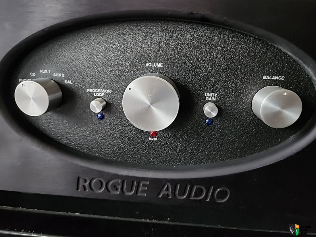 Hybrid Rogue Audio Pharoah Integrated Amplifier with Phono MM/MC Photo ...