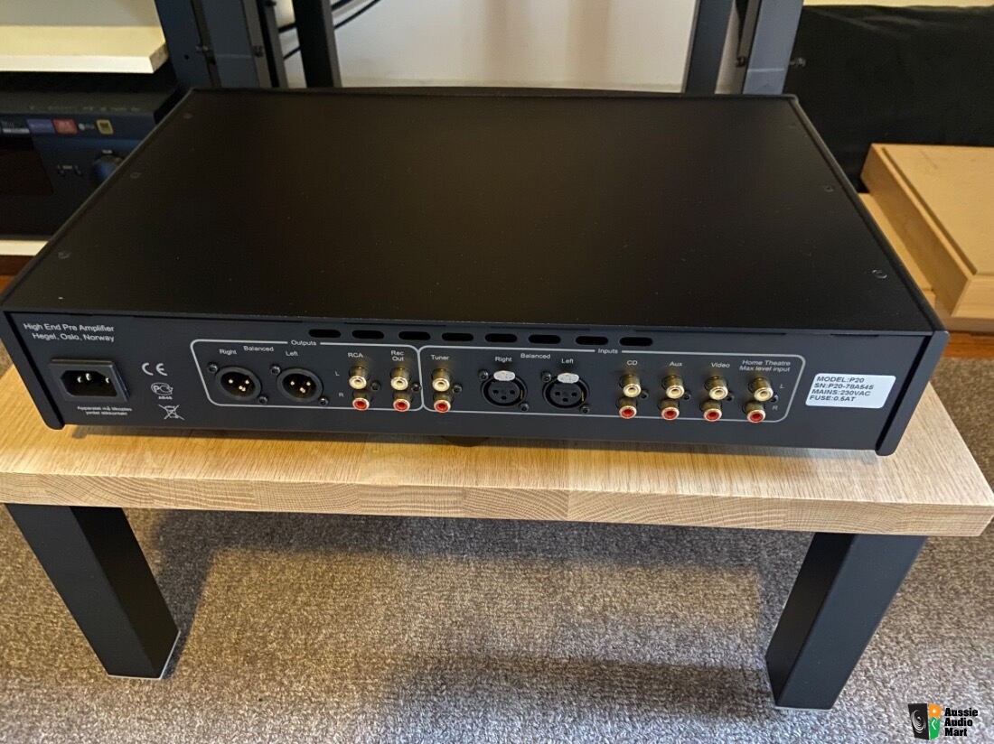 Hegel P 20 Preamplifier Photo #5974498 - Aussie Audio Mart