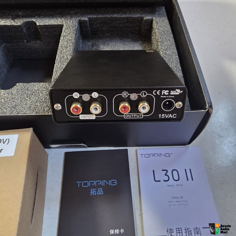 Price drop!! As new Topping L30 II Headphone Amplifier selling for a ...