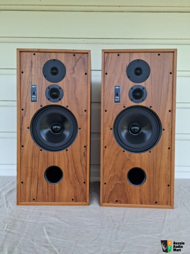 Graham Audio (UK) LS8/1 Loudspeakers (pair) in a special fully teak ...