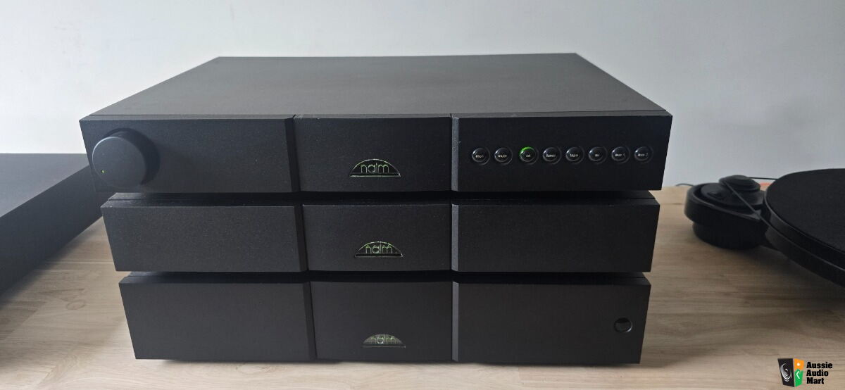 Naim Stack Preamp, Power amp, PSU-cable, NAP 200, NAC 122x, Flatcap 2x ...