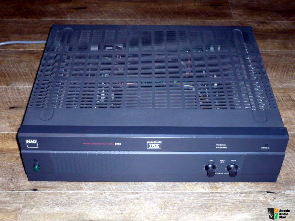 NAD 2700THX 2-channel (bridgeable to mono) power amplifier, 2 x 150 ...