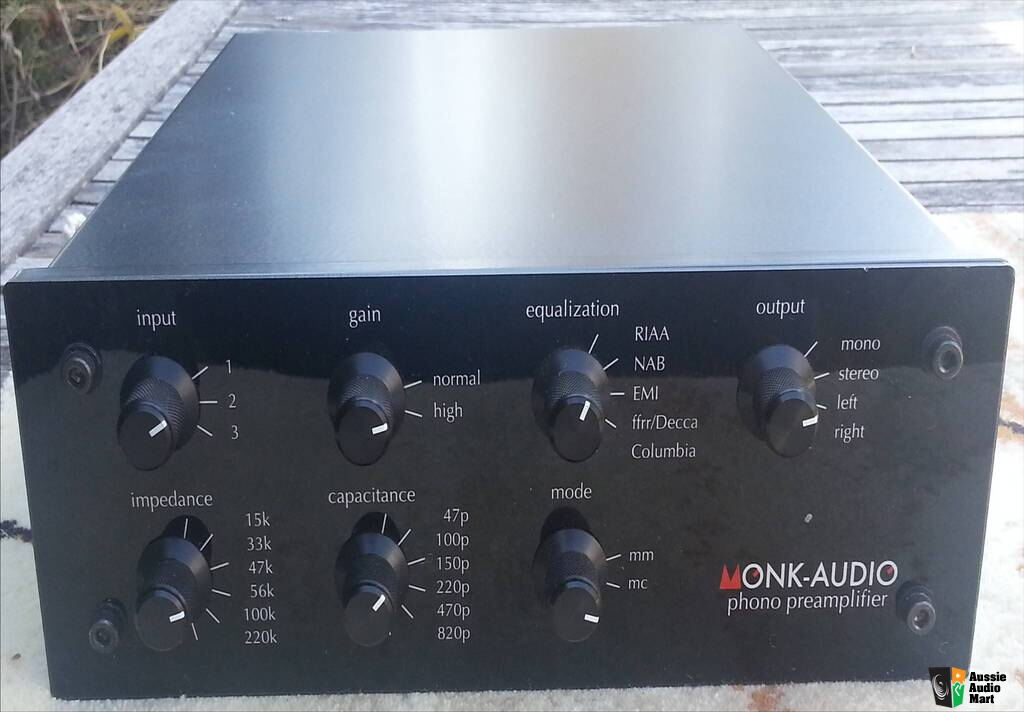 Monk Audio Phono Stage (MM/MC) For Sale - Aussie Audio Mart