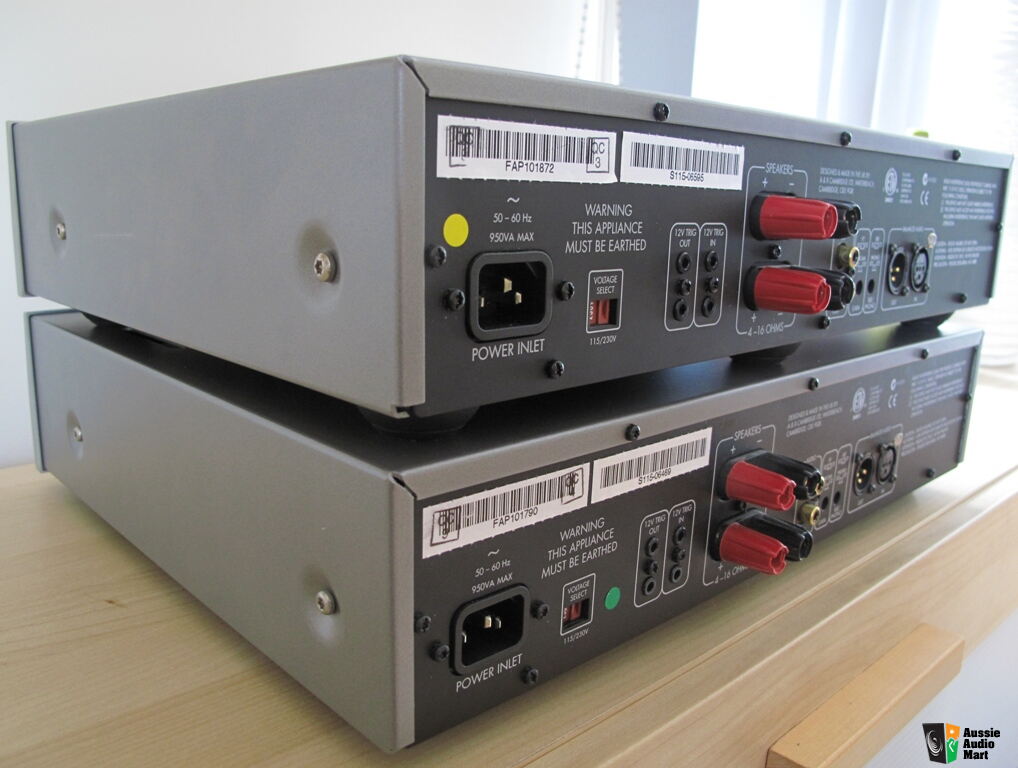 Arcam FMJ P1 Mono Blocks in Silver Photo #940903 - Aussie Audio Mart