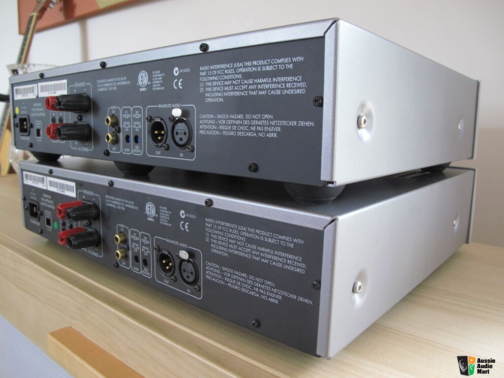 Arcam FMJ P1 Mono Blocks in Silver Photo #940904 - Aussie Audio Mart