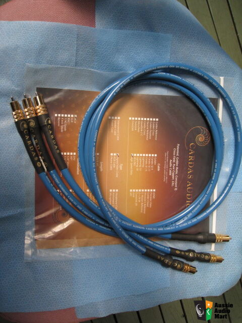 Cardas Quadlink RCA Interconnects -1M (3 pieces, LCR) For Sale - Aussie ...