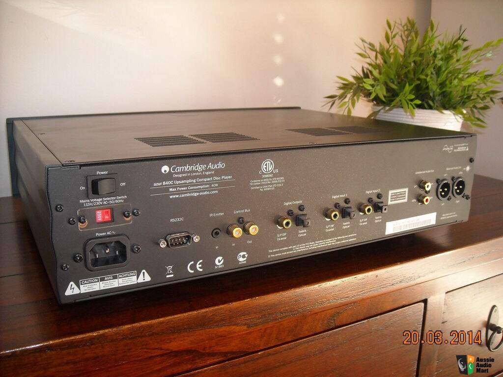Cambridge Audio Azur 840C CD Player Photo #955109 - Aussie Audio Mart