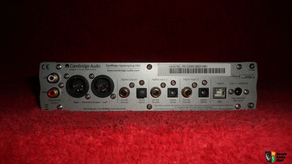 Cambridge Audio Azur DacMagic-S DAC (Silver faceplate version) Photo ...
